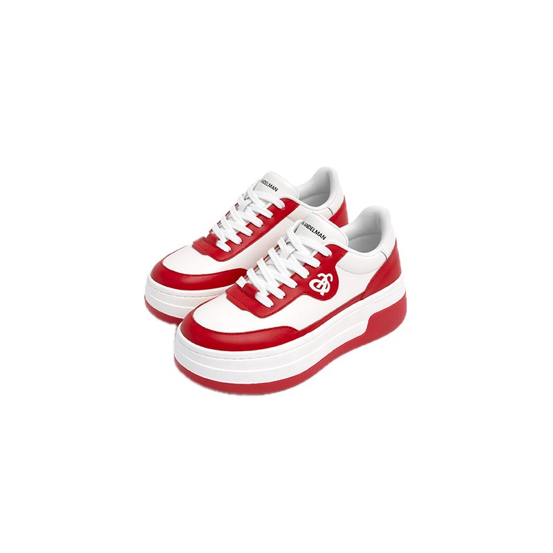 Fire Red Sneakers | MADAX