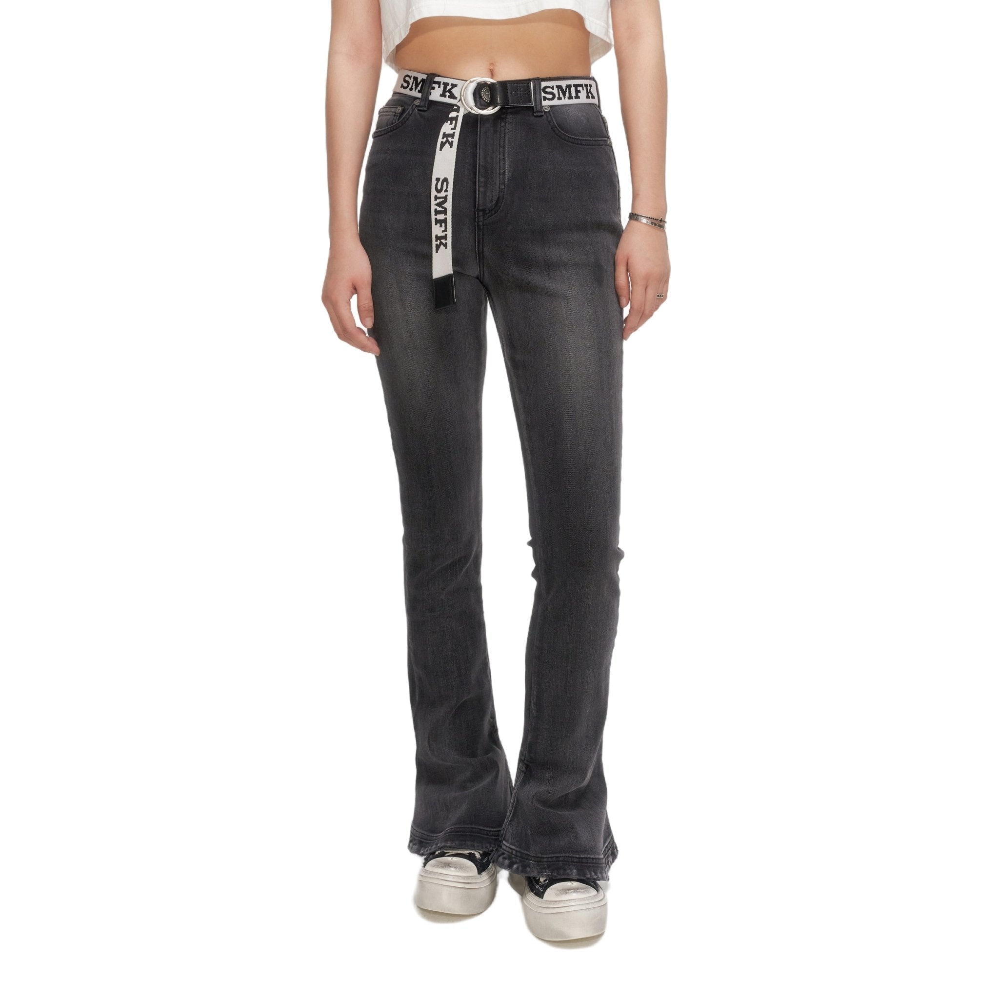 Mermaid Black Tight Jeans | MADAX